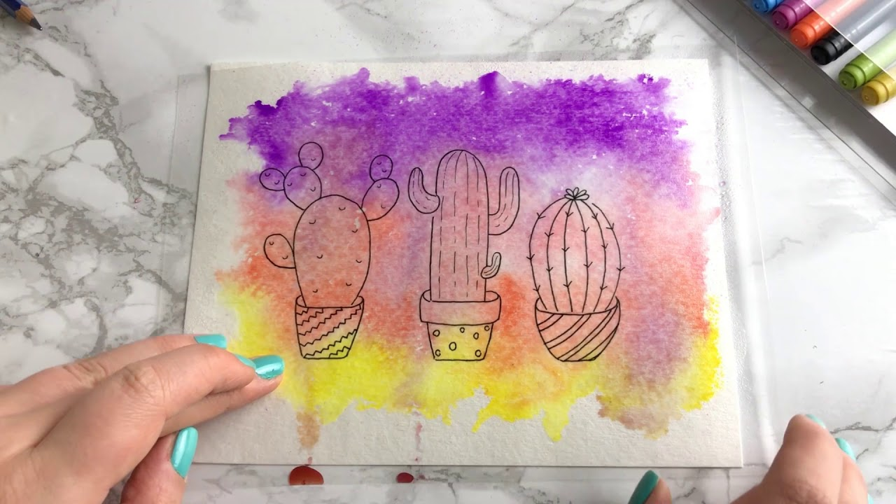 watercolour illustration tutorial