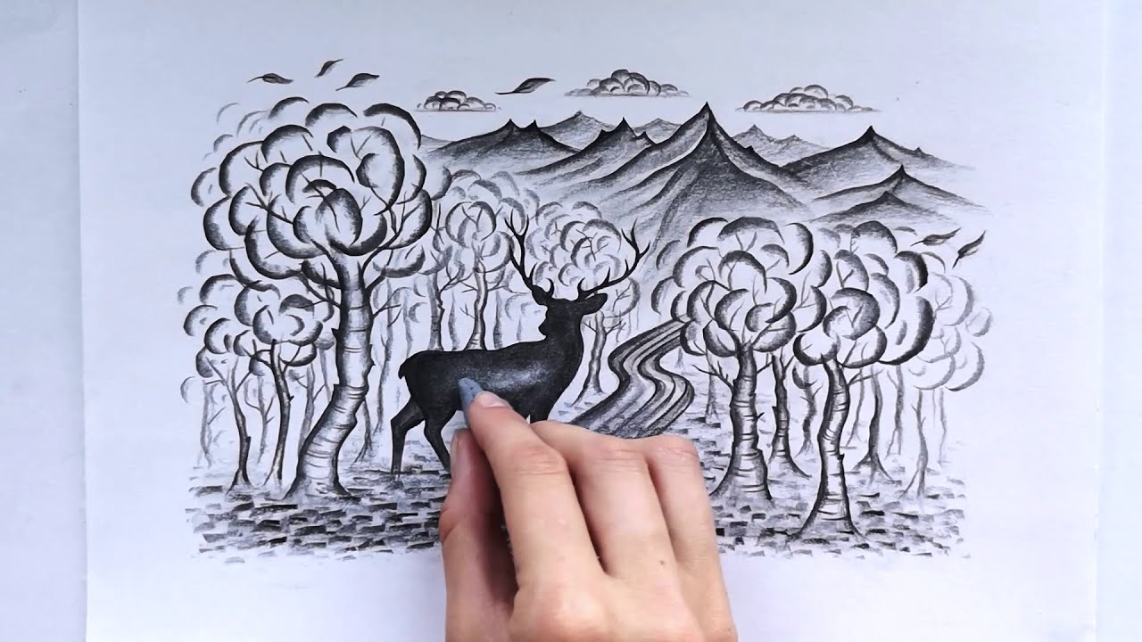 drawing with charcoal tutorial