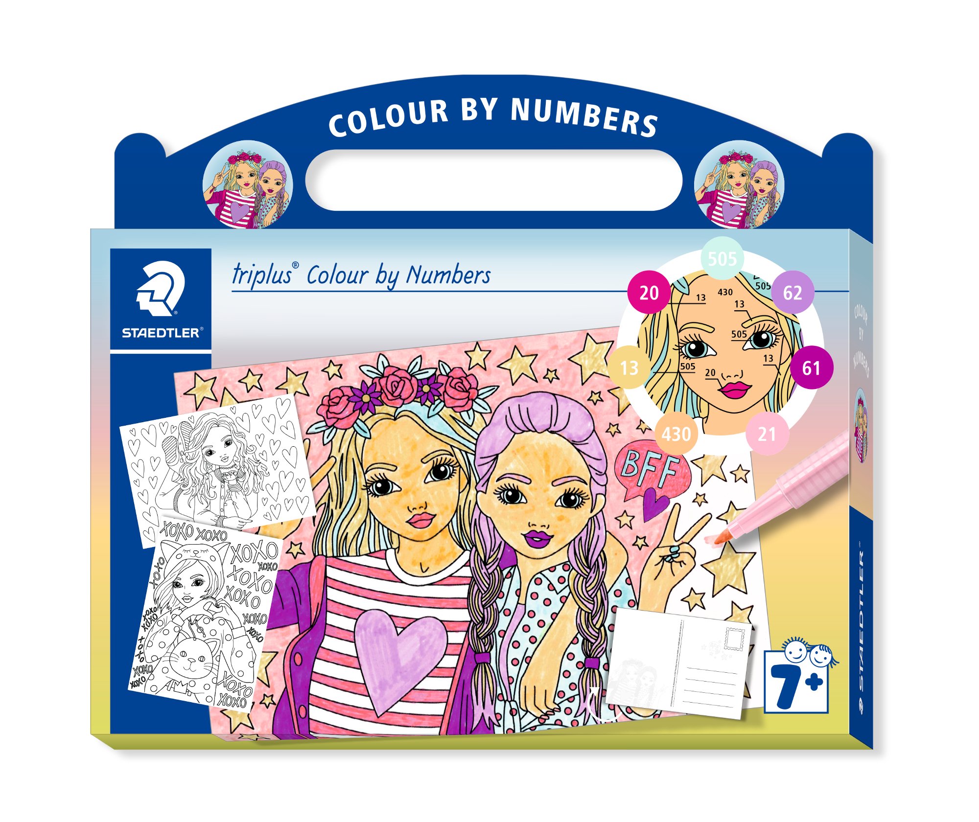 triplus® Colour by Numbers - Mixed set | STAEDTLER