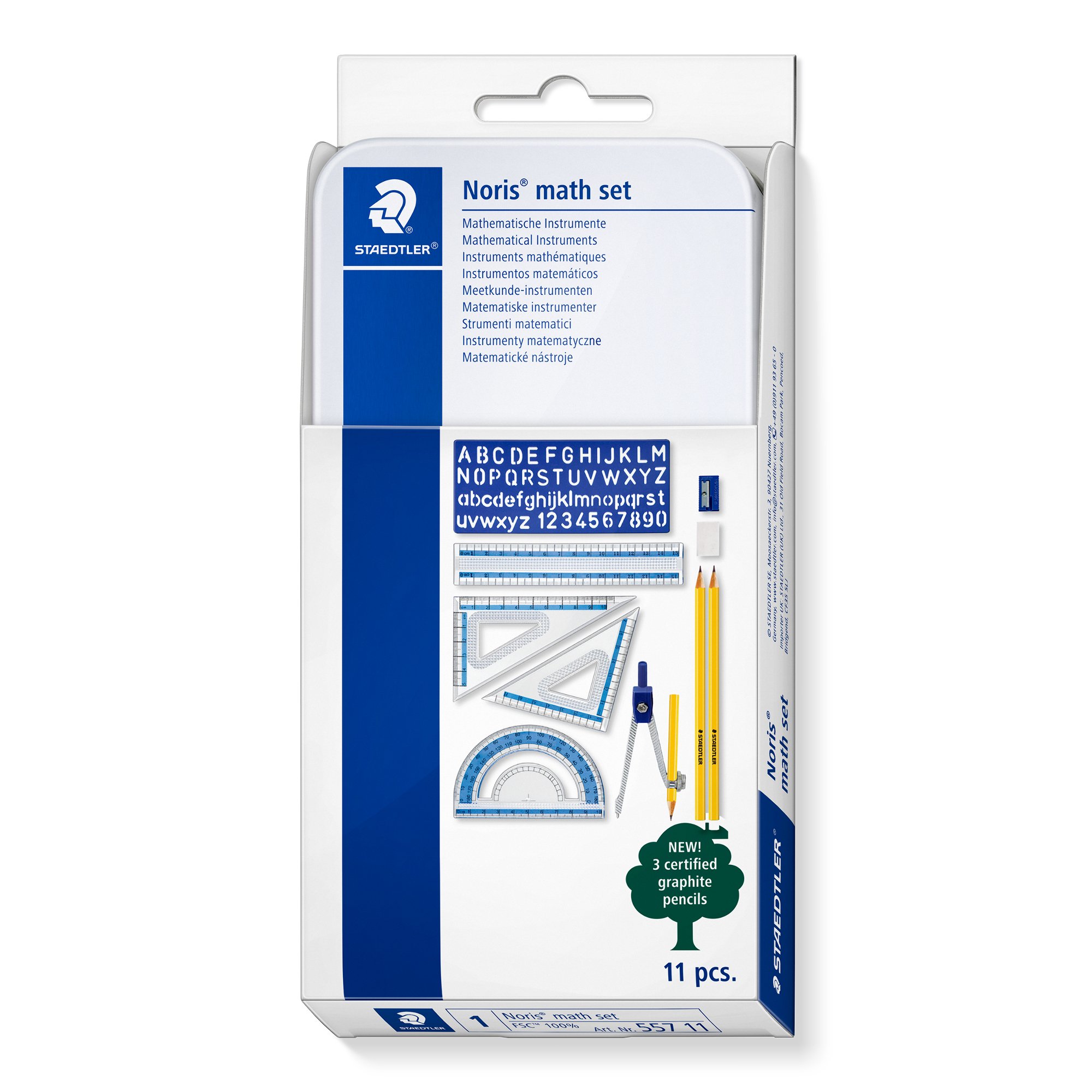 STAEDTLER® 557 11 - Geometry Set | STAEDTLER