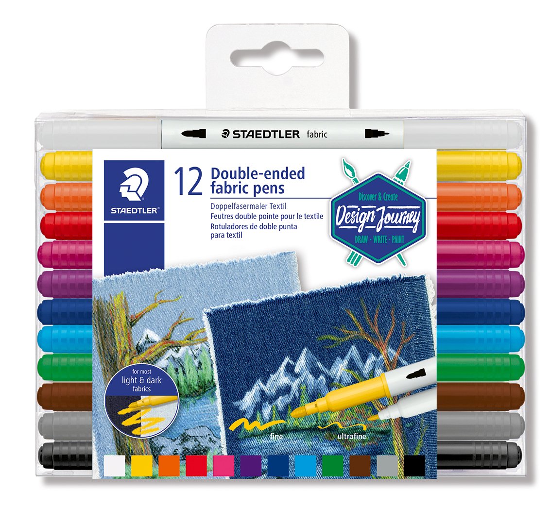 STAEDTLER® 3190 - Rotulador de doble punta para textiles | STAEDTLER