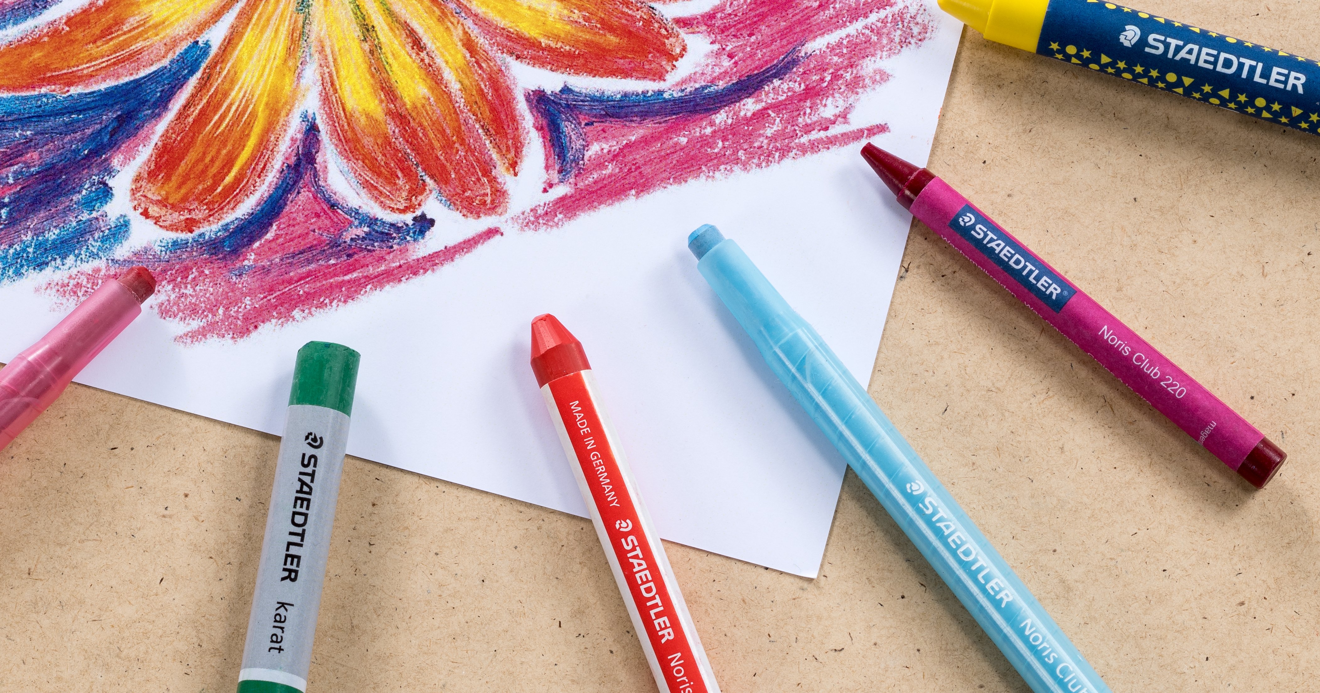 Crayons: Chalk pastels, oil pastels, wax crayons and more | STAEDTLER