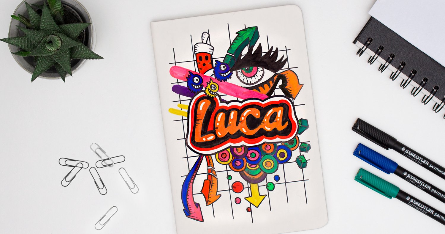 Create your personalized graffiti-style notebook | STAEDTLER