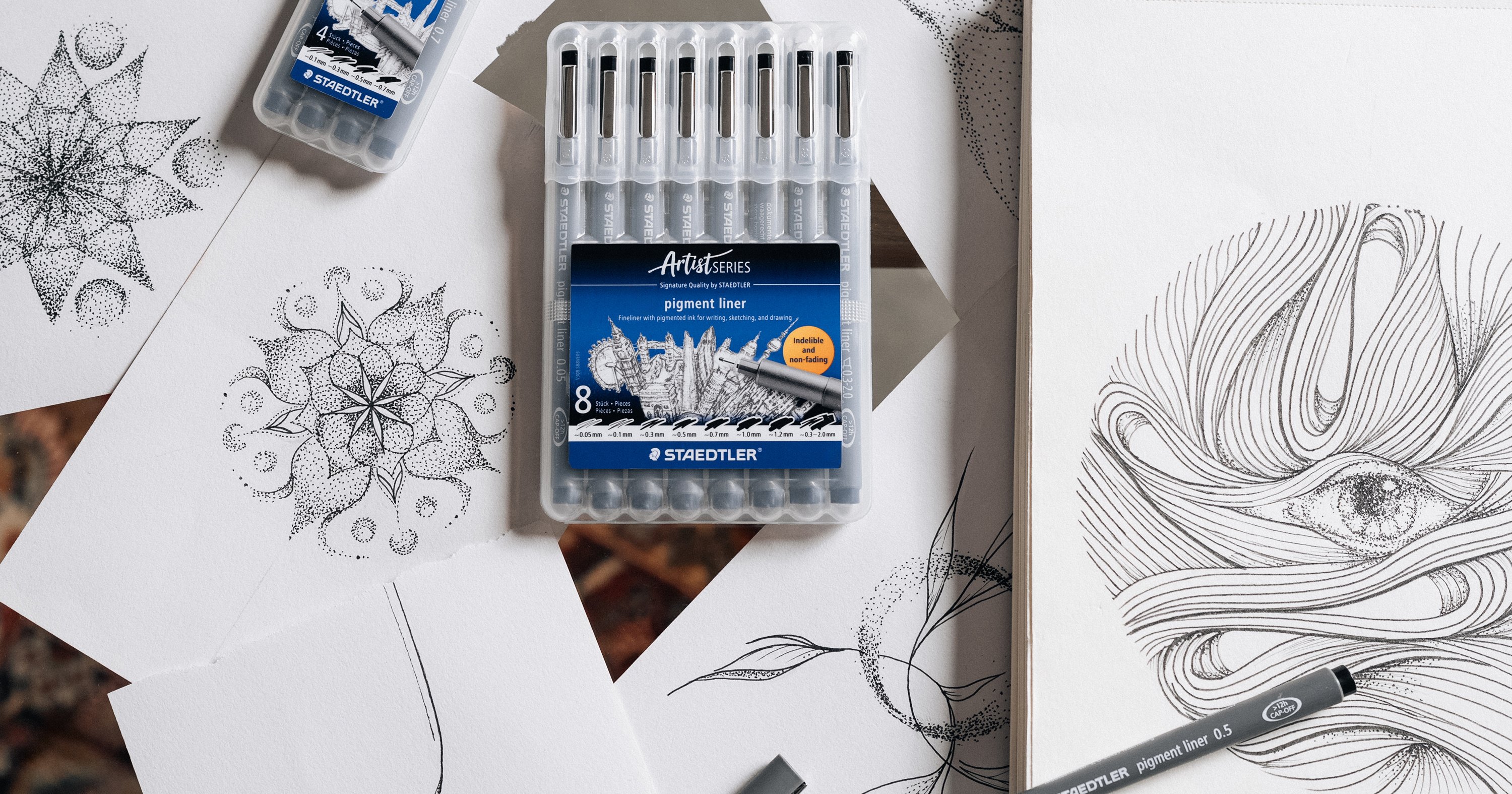 Artist fineliners & drawing pens | STAEDTLER