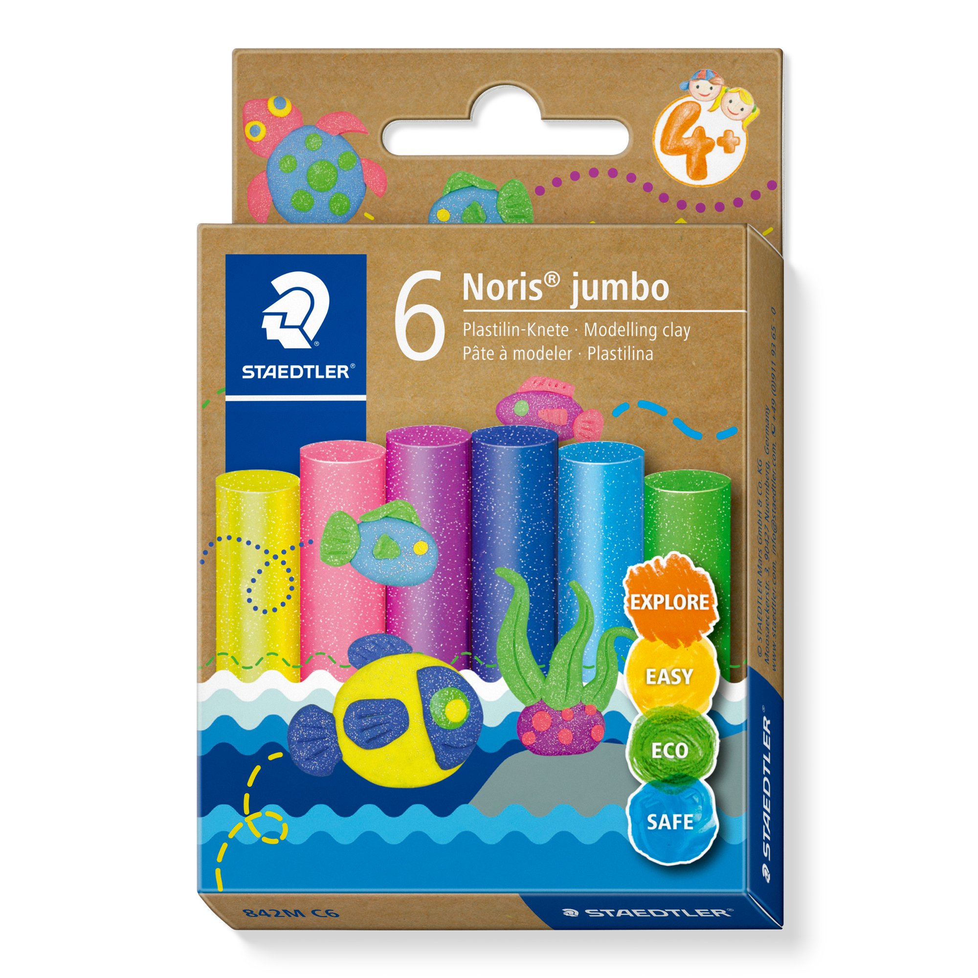 Noris® jumbo 842 - Modelling clay | STAEDTLER