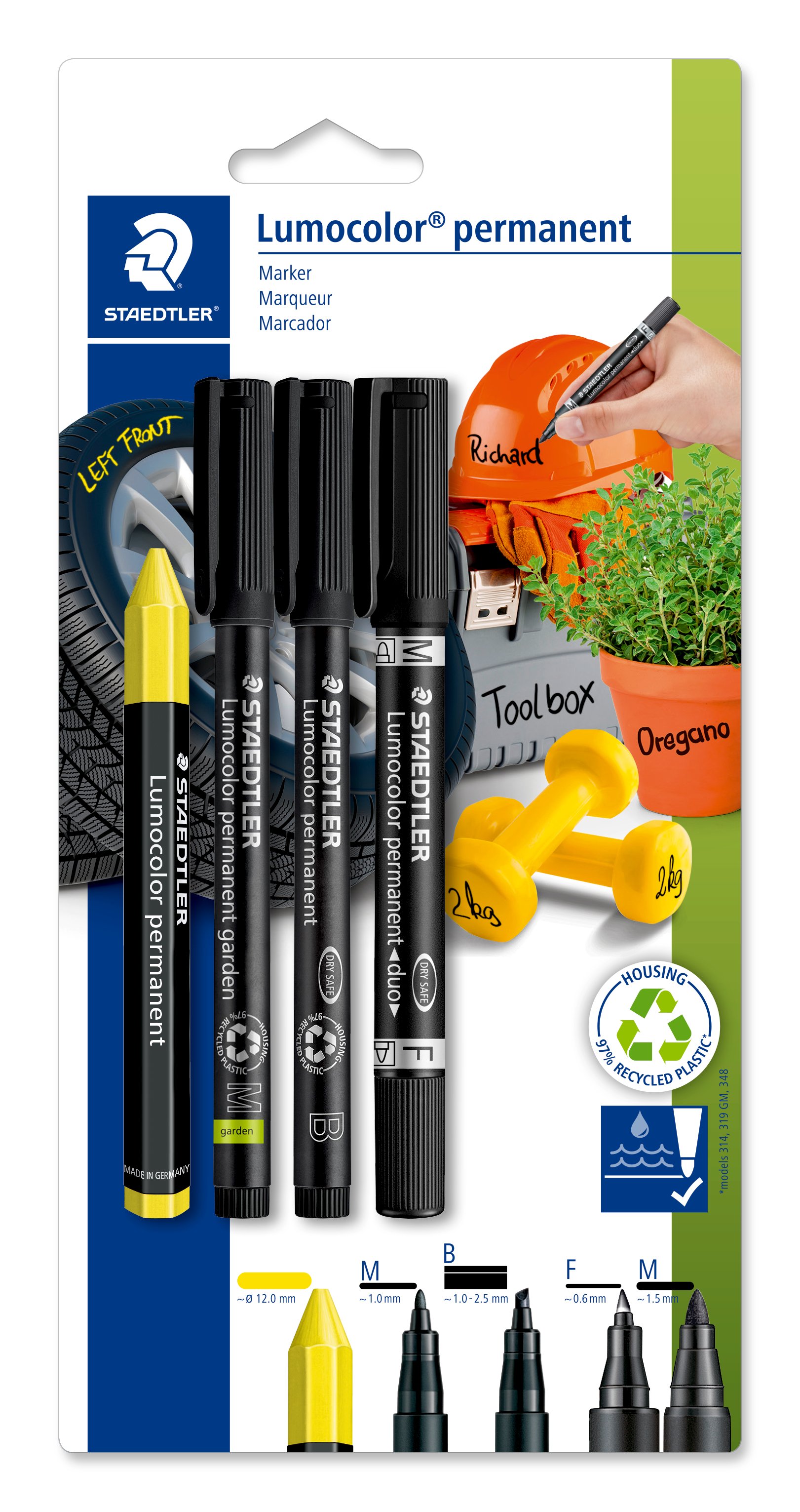 Lumocolor® 60 - Gemischte Sets Marker