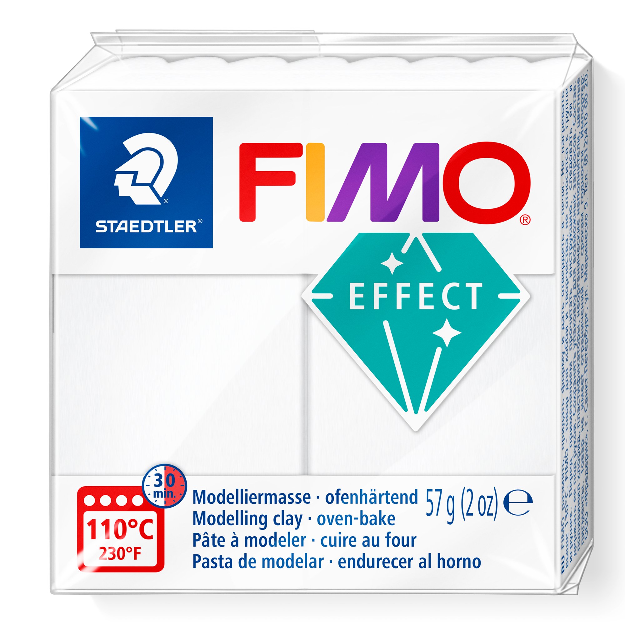 FIMO® effect 8010 Translucent - Oven-bake modelling clay | STAEDTLER