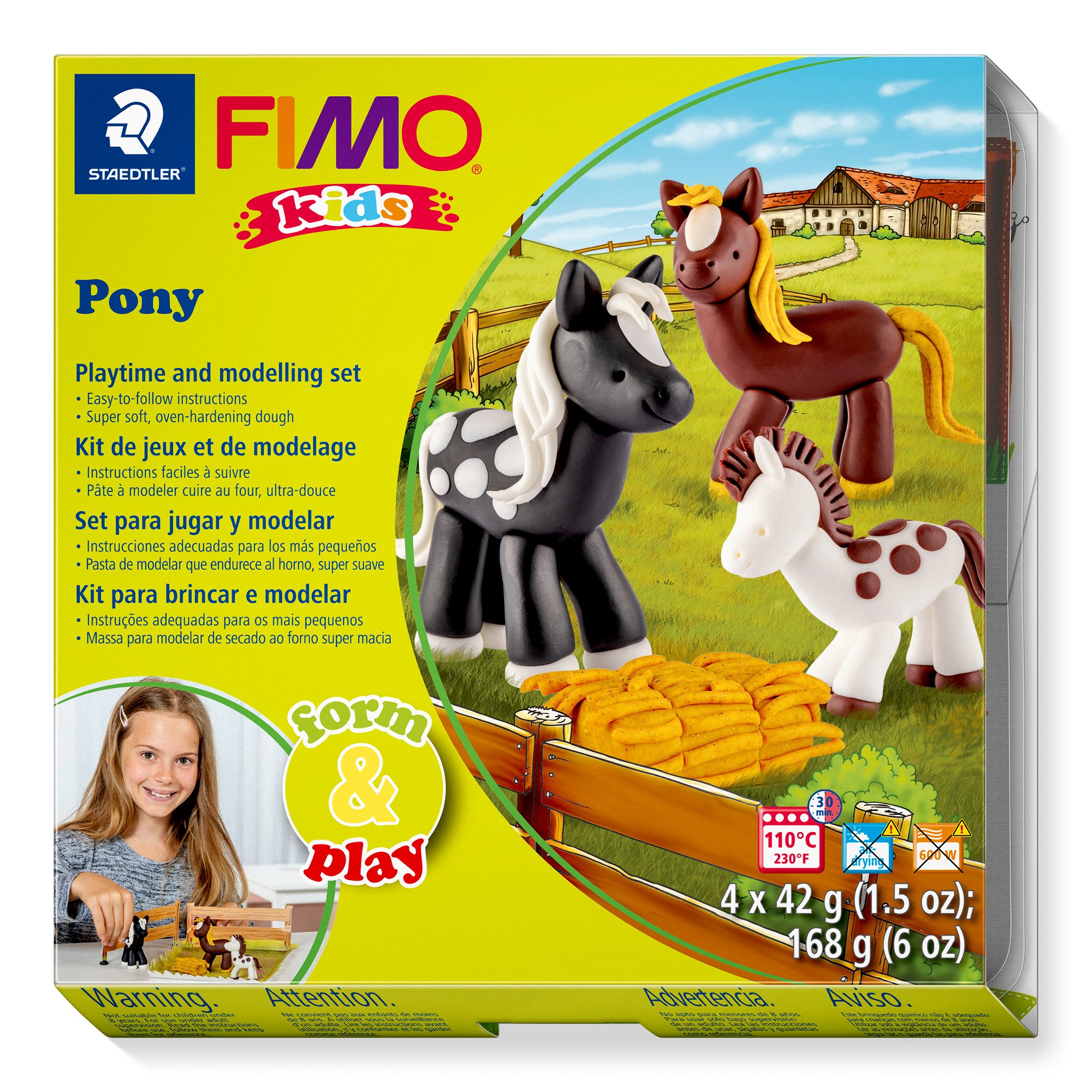 FIMO® kids 8034 - Arcilla para modelar secado al horno | STAEDTLER