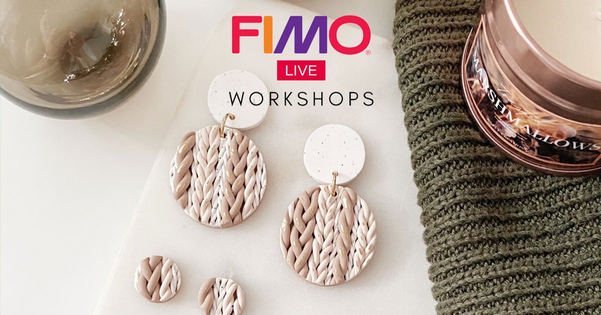 Knitting Pattern Earrings made out of FIMO soft with Lovisa | STAEDTLER