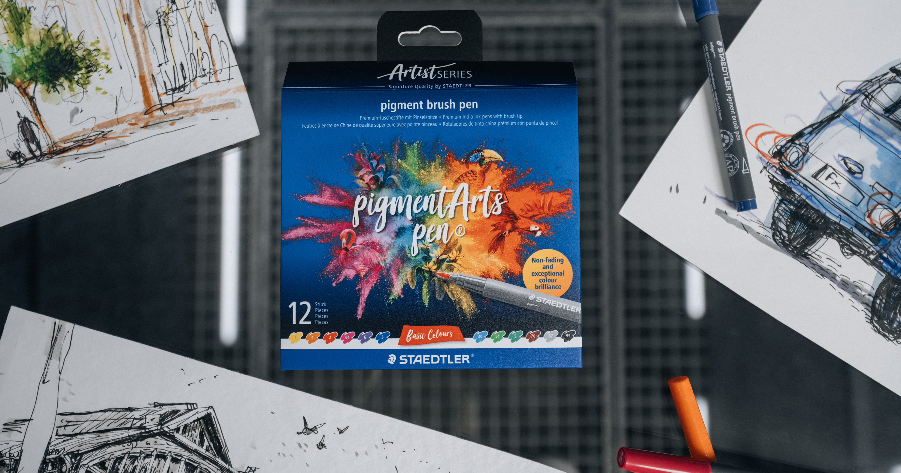 Artist ink pens & brush pens | STAEDTLER