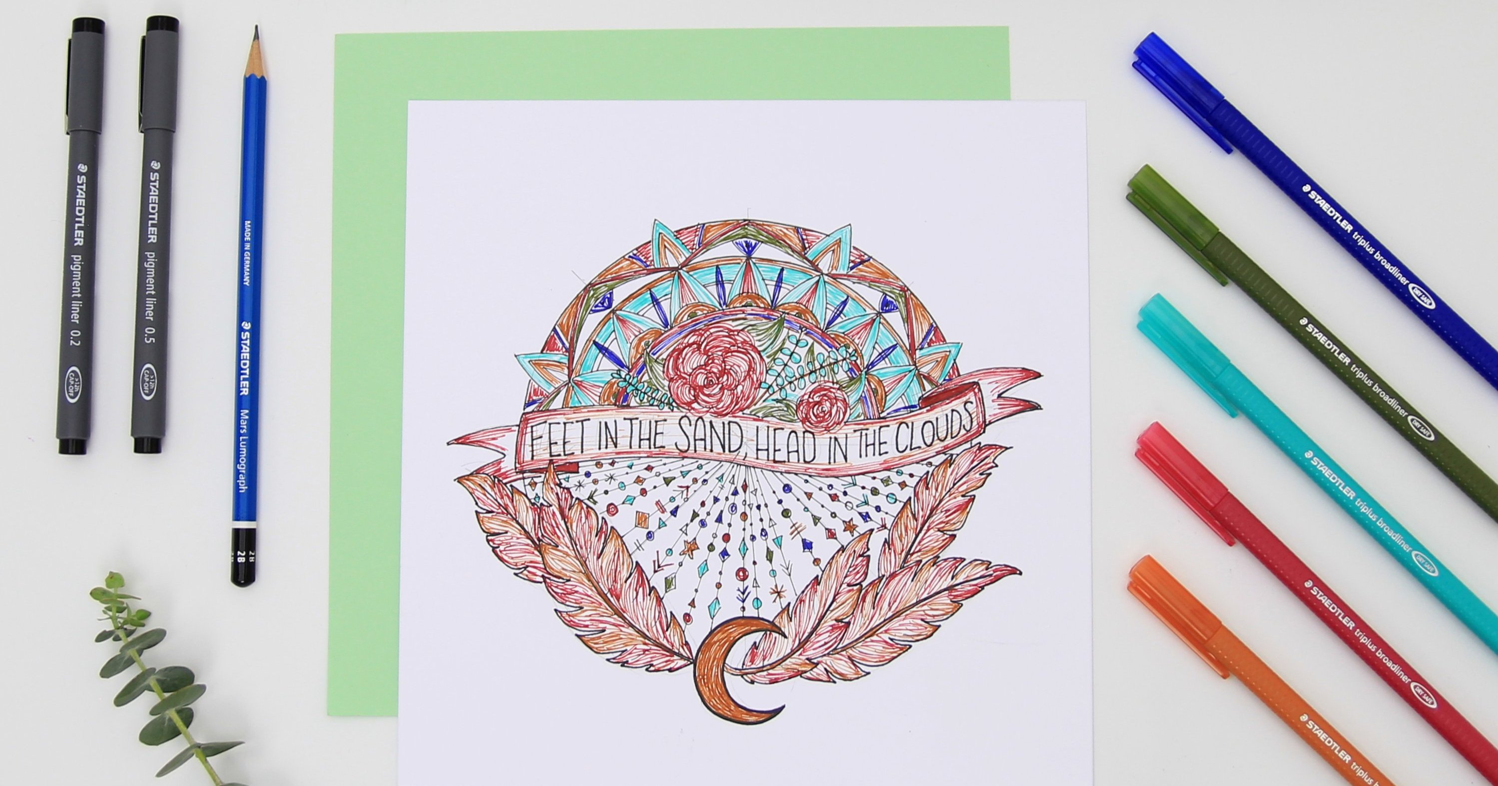 Boho Style Drawing | STAEDTLER