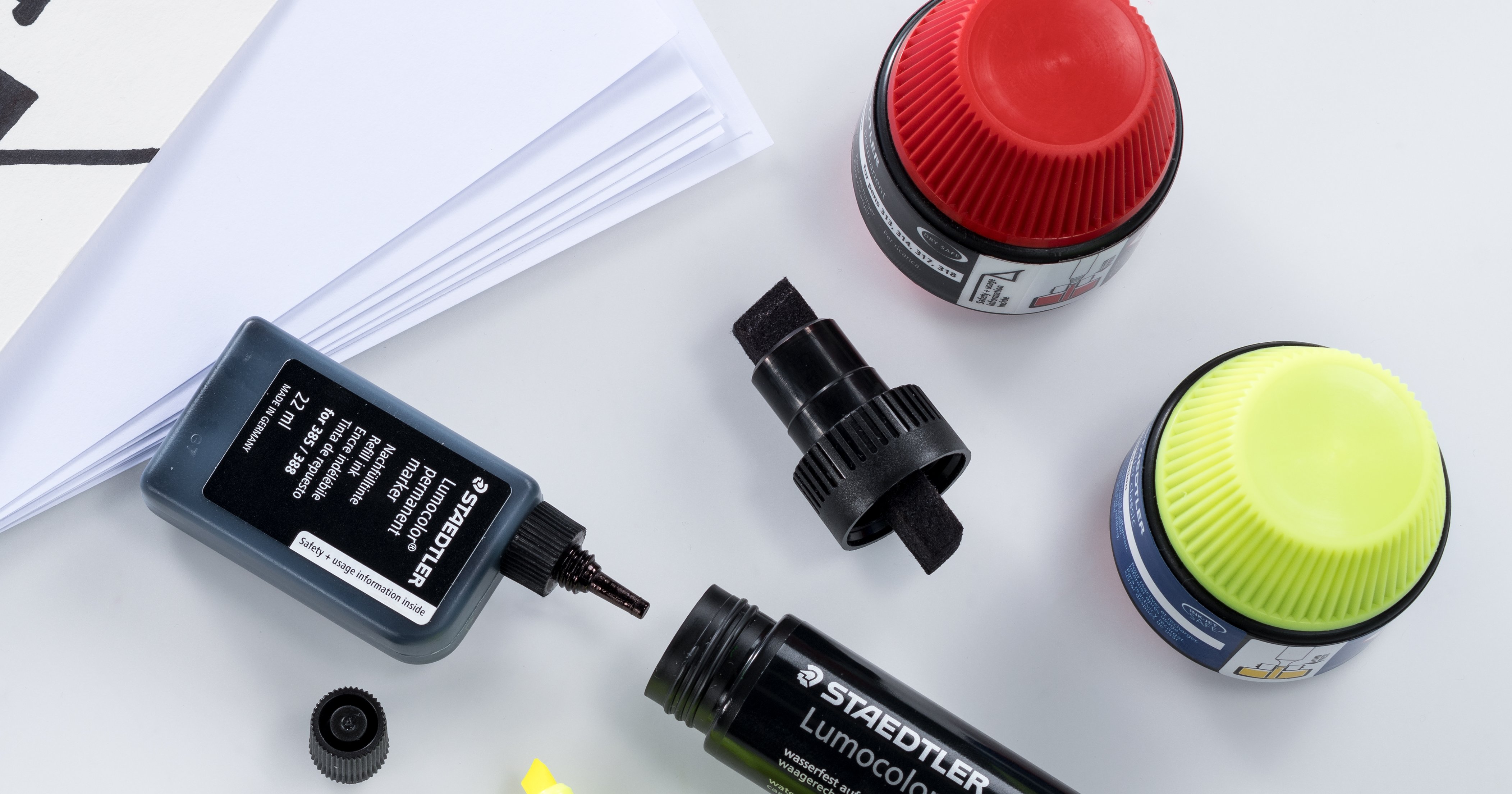 Flacons-recharge : une recharge adaptée pour les Marqueurs | STAEDTLER