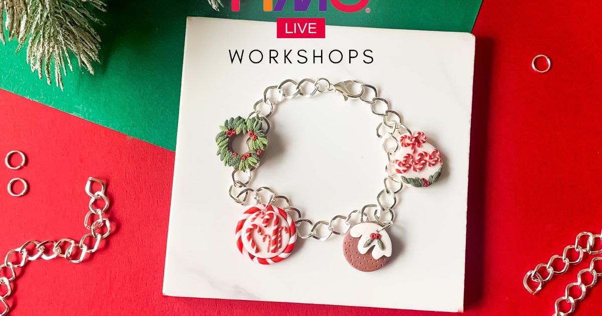 Christmas Charms made out of FIMO soft with Emma | STAEDTLER