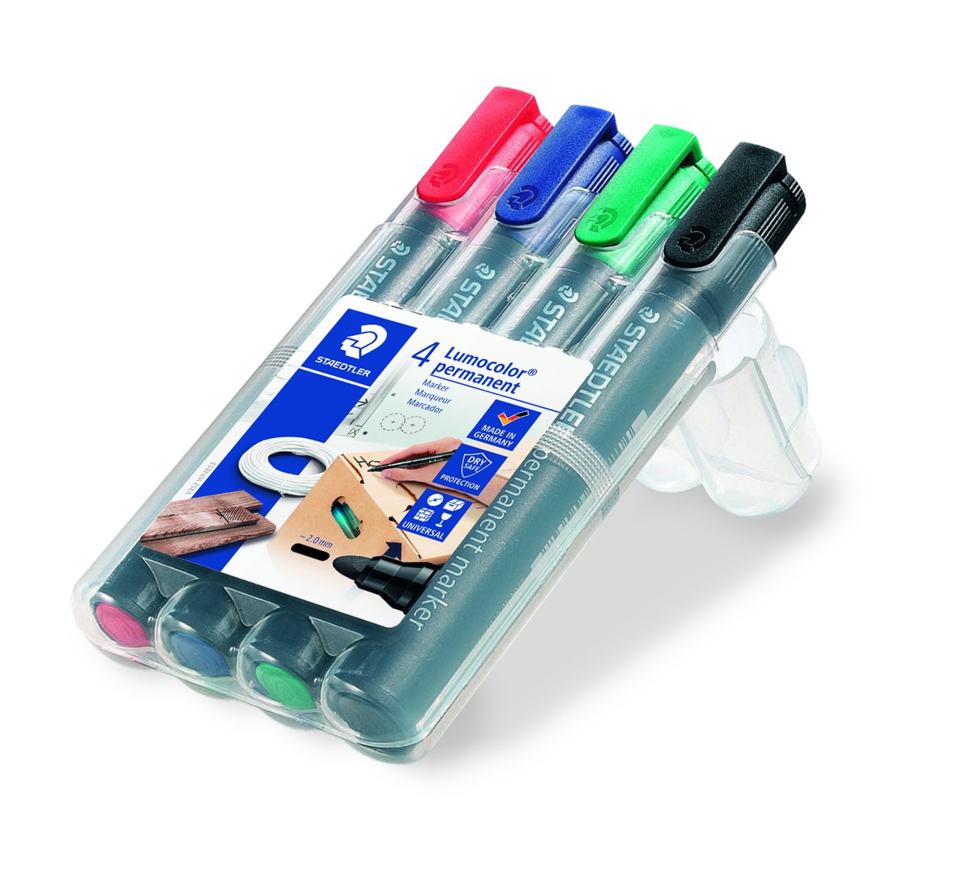 Lumocolor® permanent marker 352 - Permanent marker with bullet tip ...