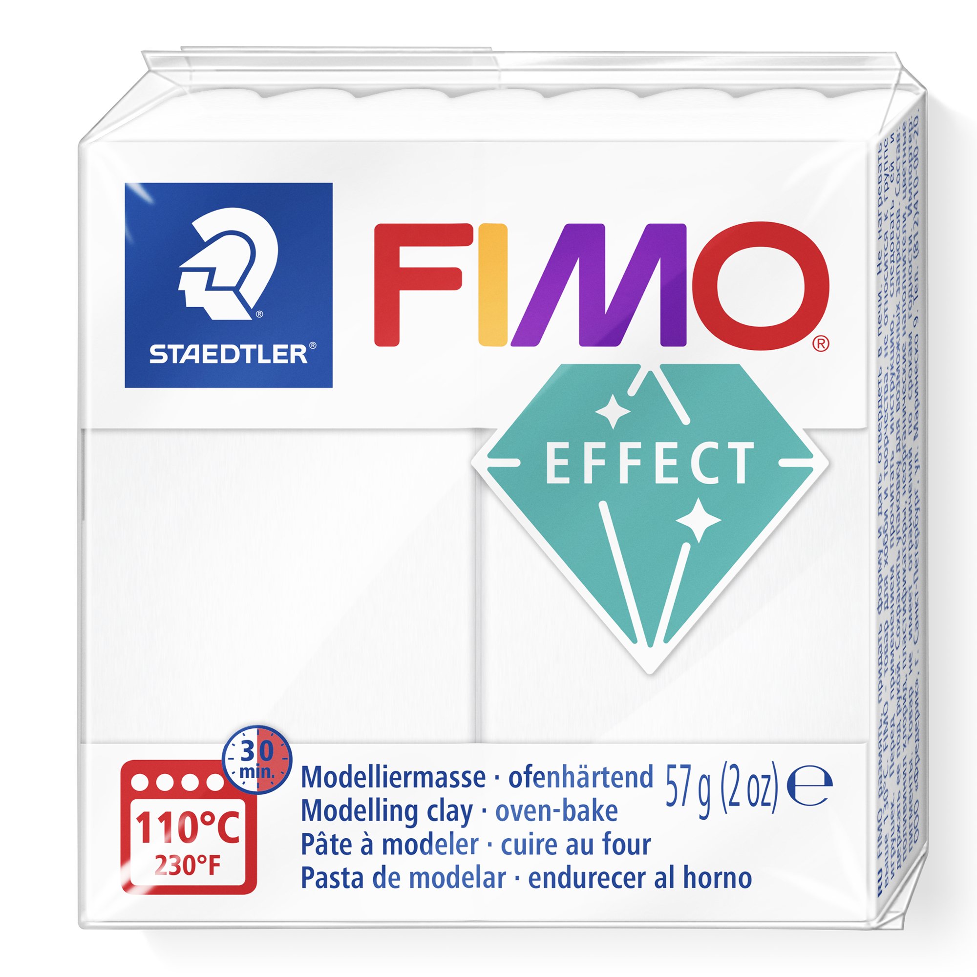 FIMO® effect 8010 Translucent - Pasta modellabile per forno | STAEDTLER