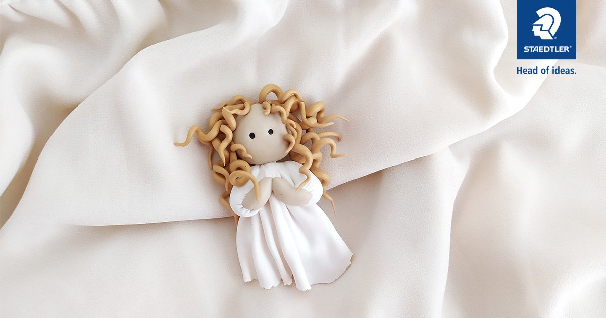 Mini Angel made from FIMO | STAEDTLER