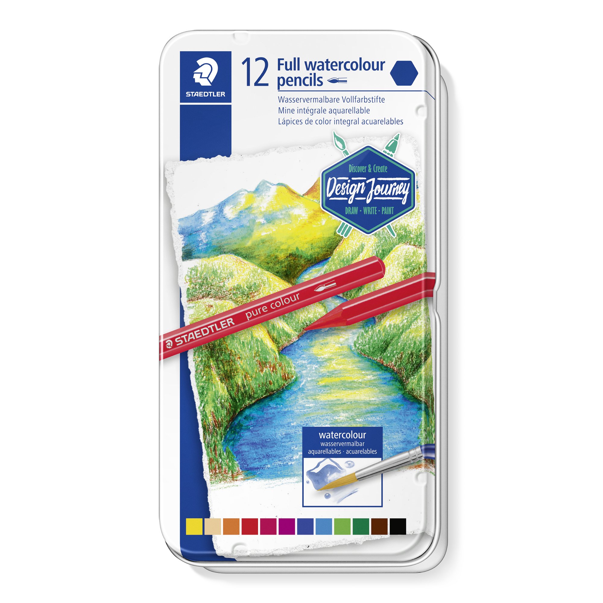 STAEDTLER® pure colour 146 10G - Matita colorata acquerellabile tutta ...