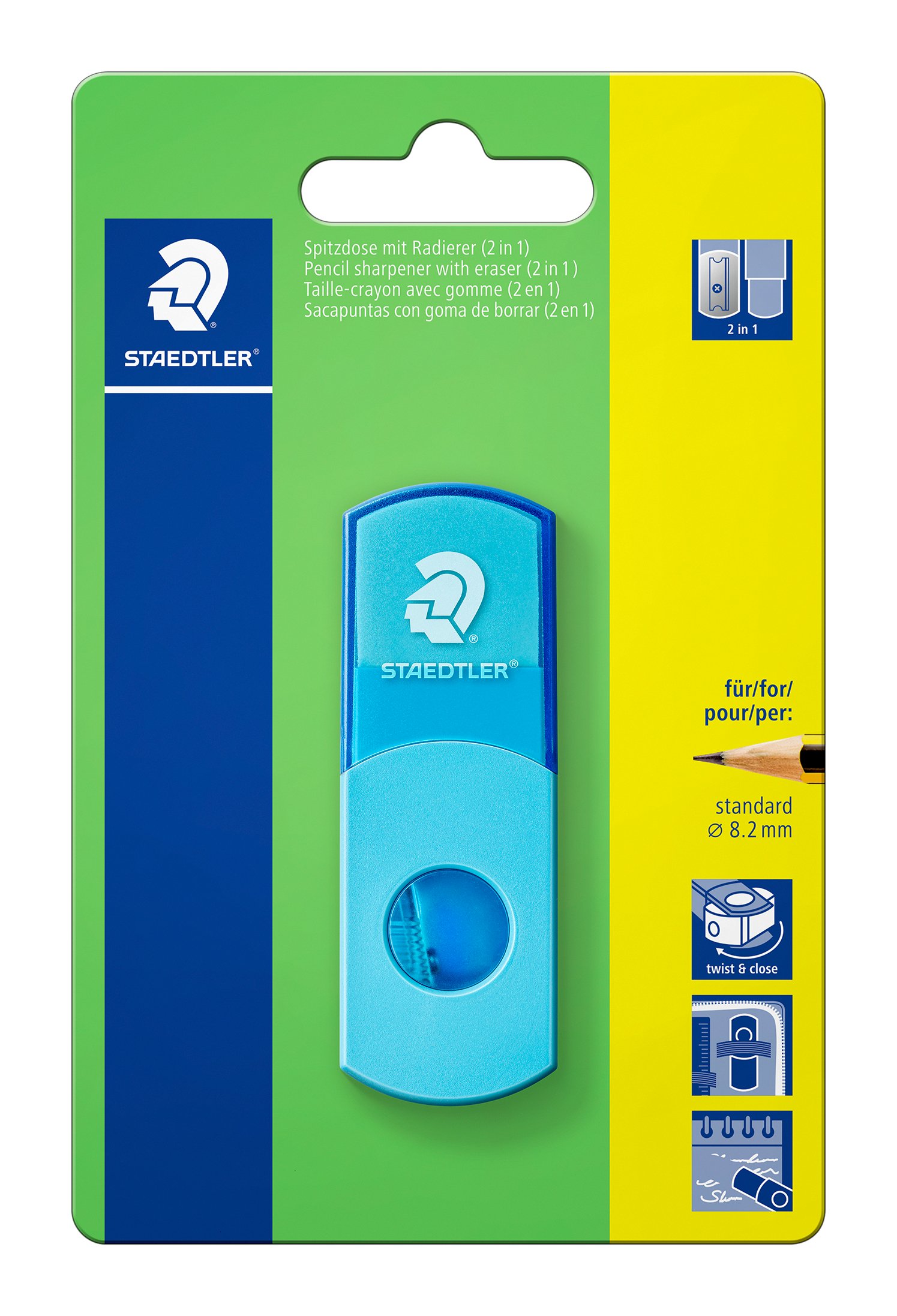 STAEDTLER® 511 SE - Sharpener with eraser (2in1) | STAEDTLER