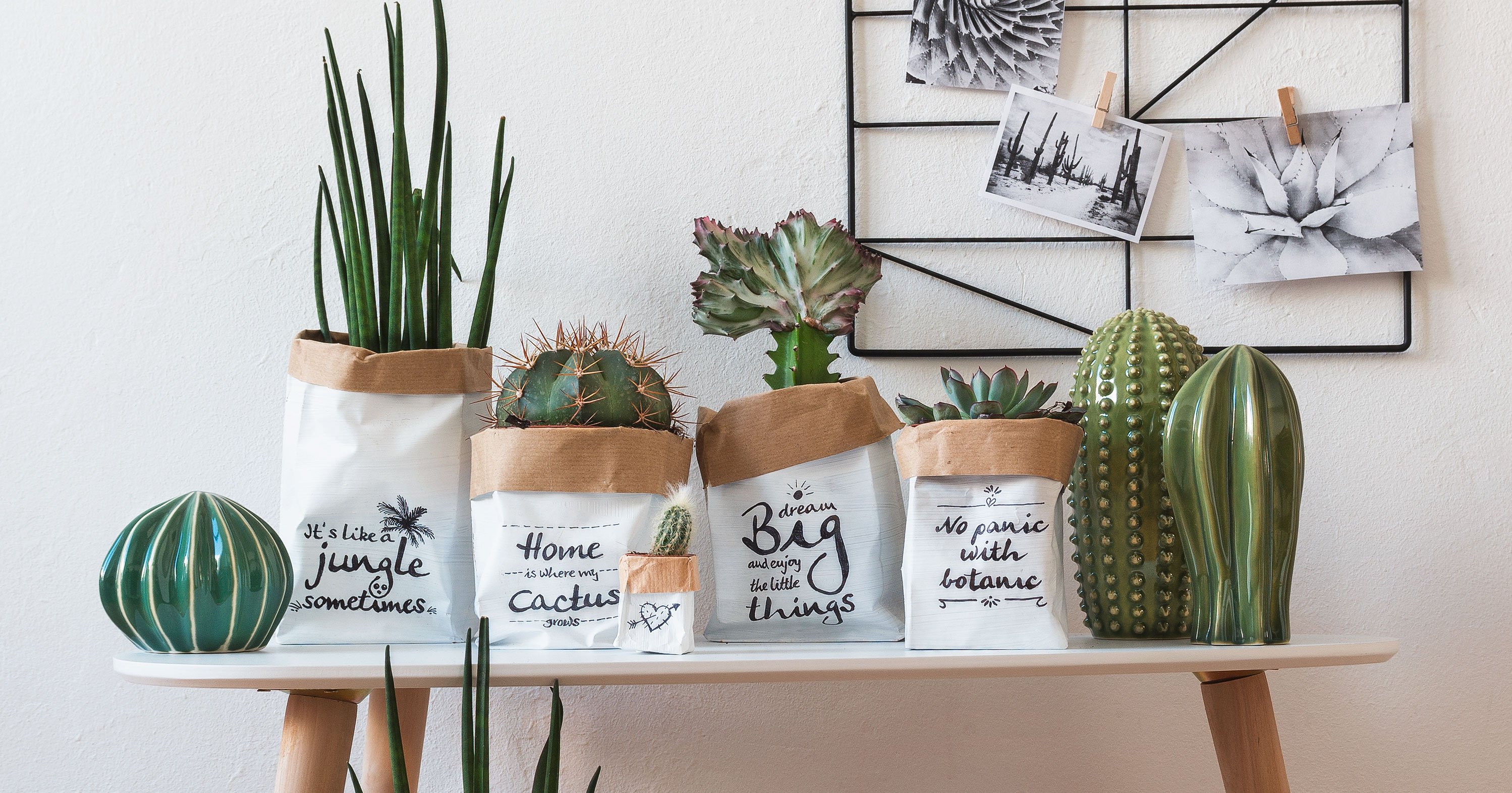 Paper bags with hand lettering | STAEDTLER