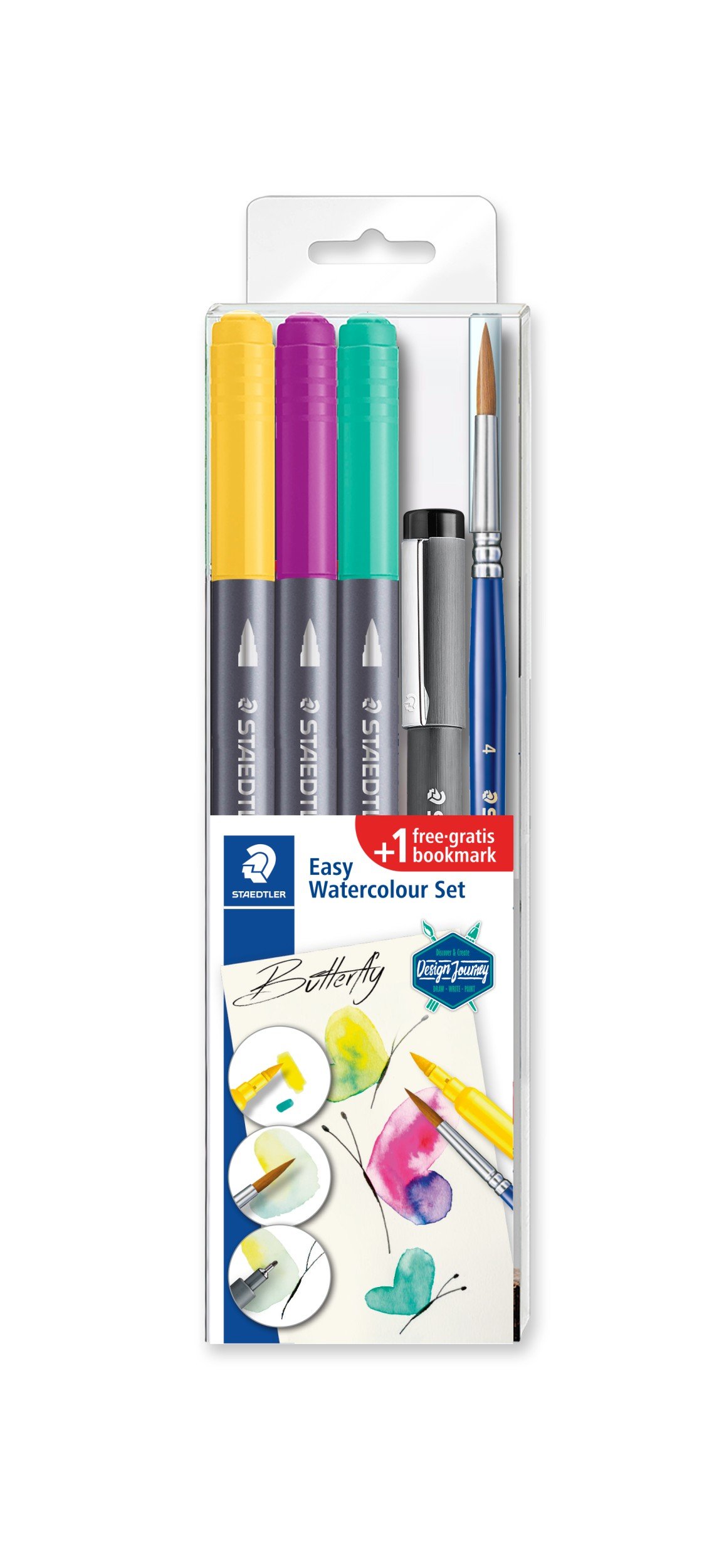 STAEDTLER® 3001 - Double-ended watercolour brush pen | STAEDTLER